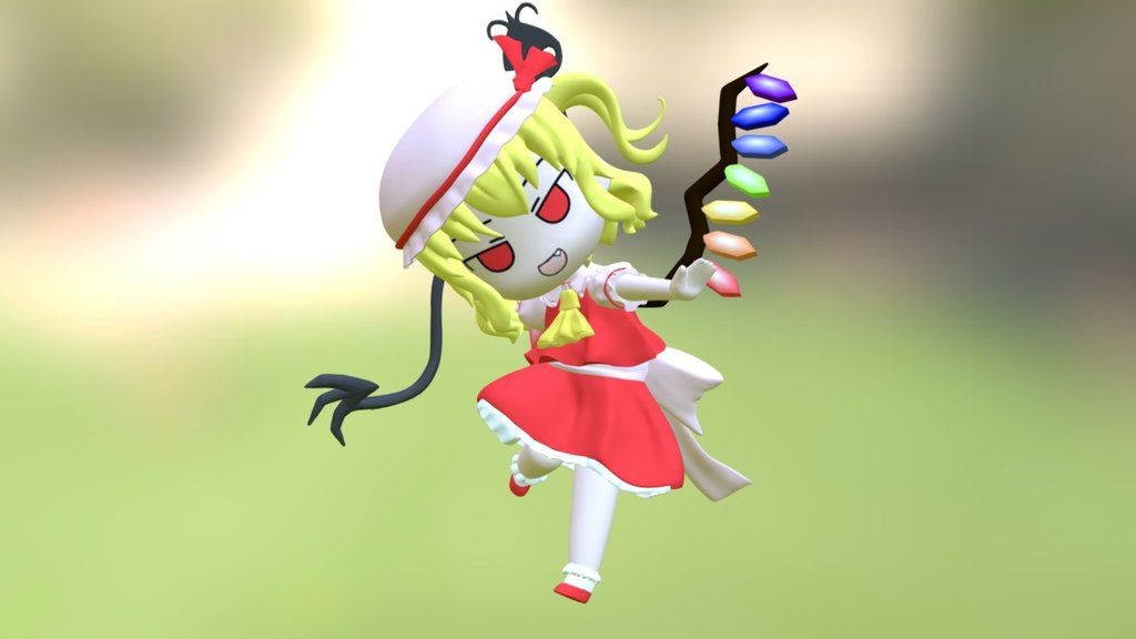 Flan - 3D model by yura_greycube [c8823b5] - Sketchfab