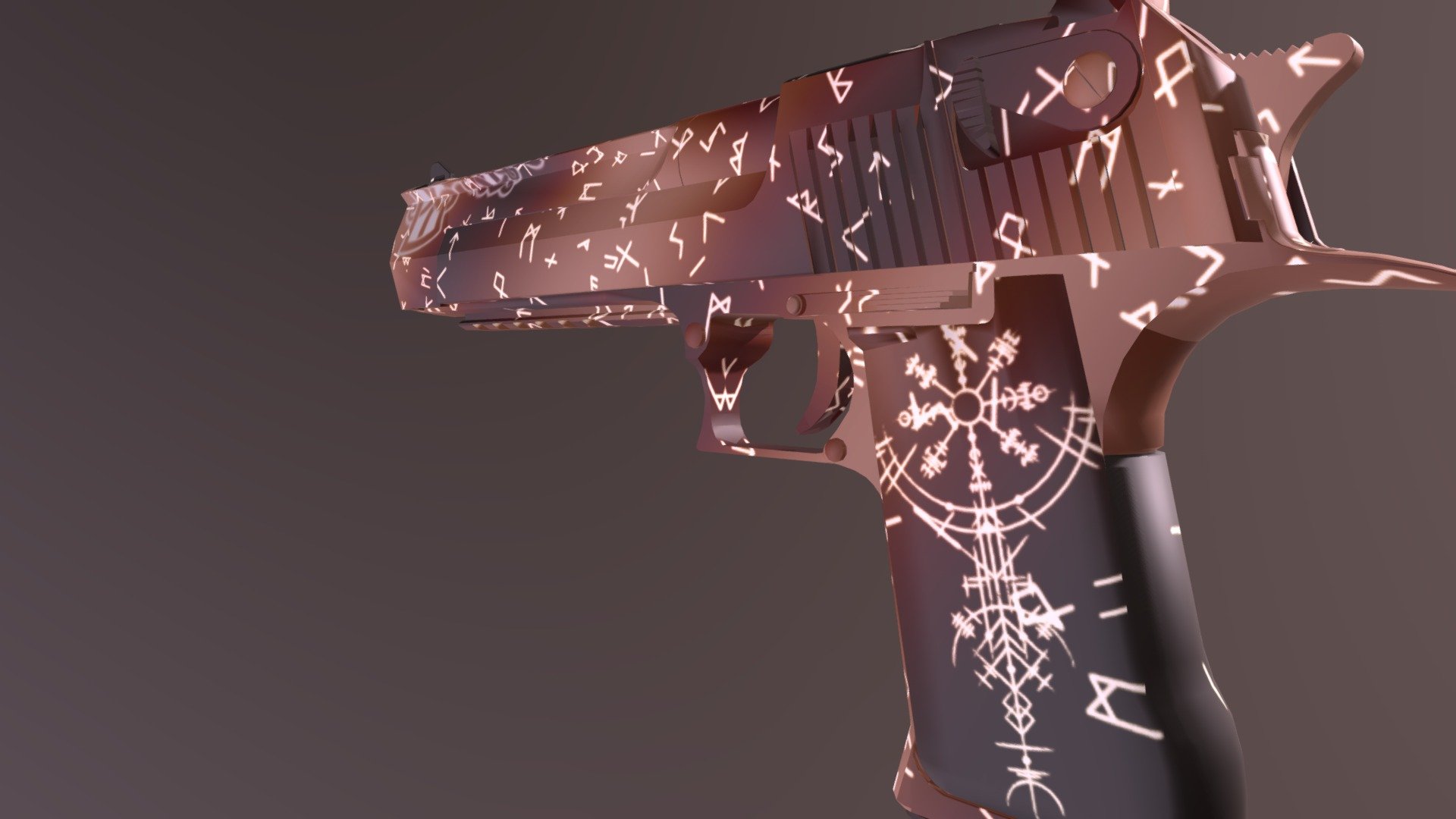 Desert_Eagle | Simbol - 3D model by satru [c8843f6] - Sketchfab