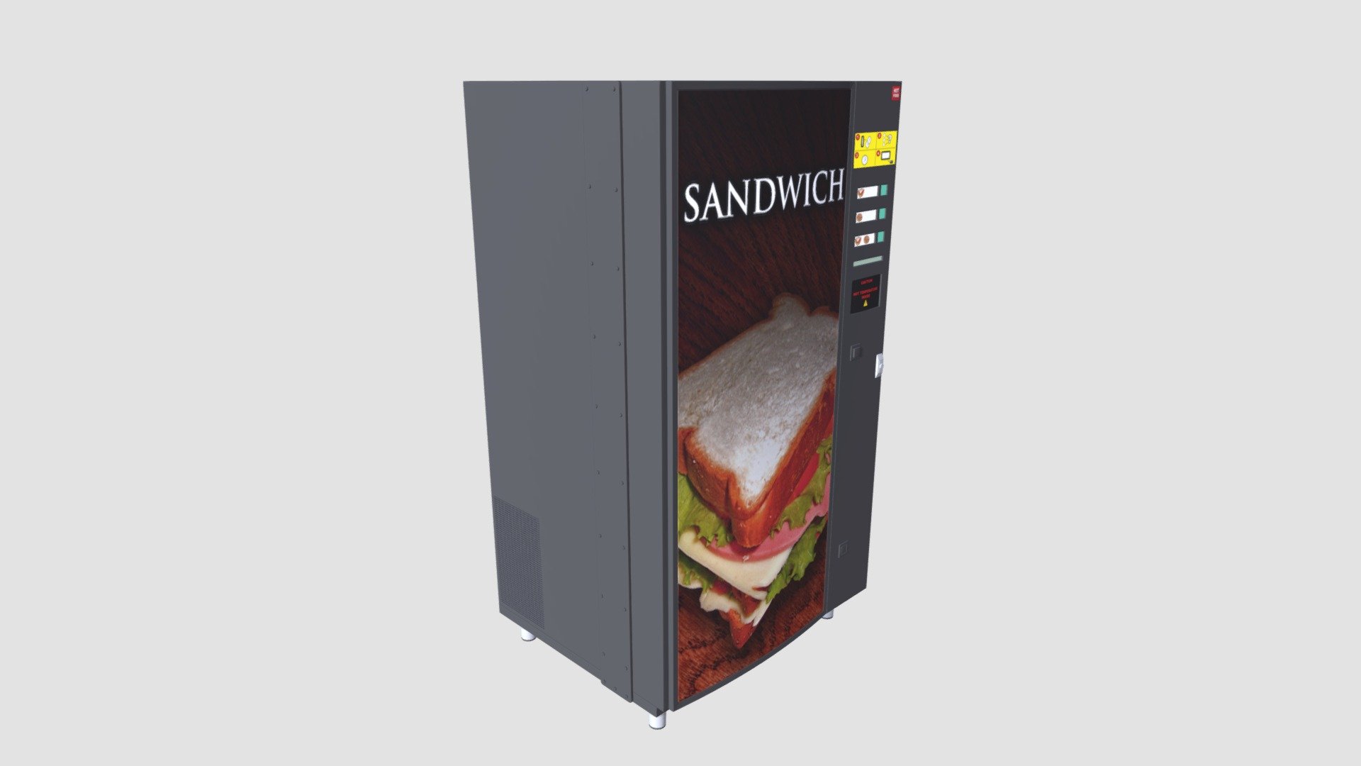 sandwich vending machine - Buy Royalty Free 3D model by Evermotion ...