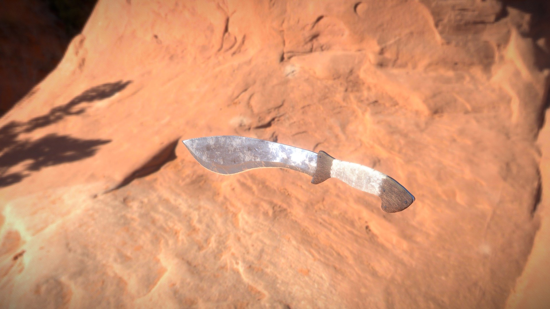 Bolo Knife - Download Free 3D model by HarrisonTG [c886b80] - Sketchfab