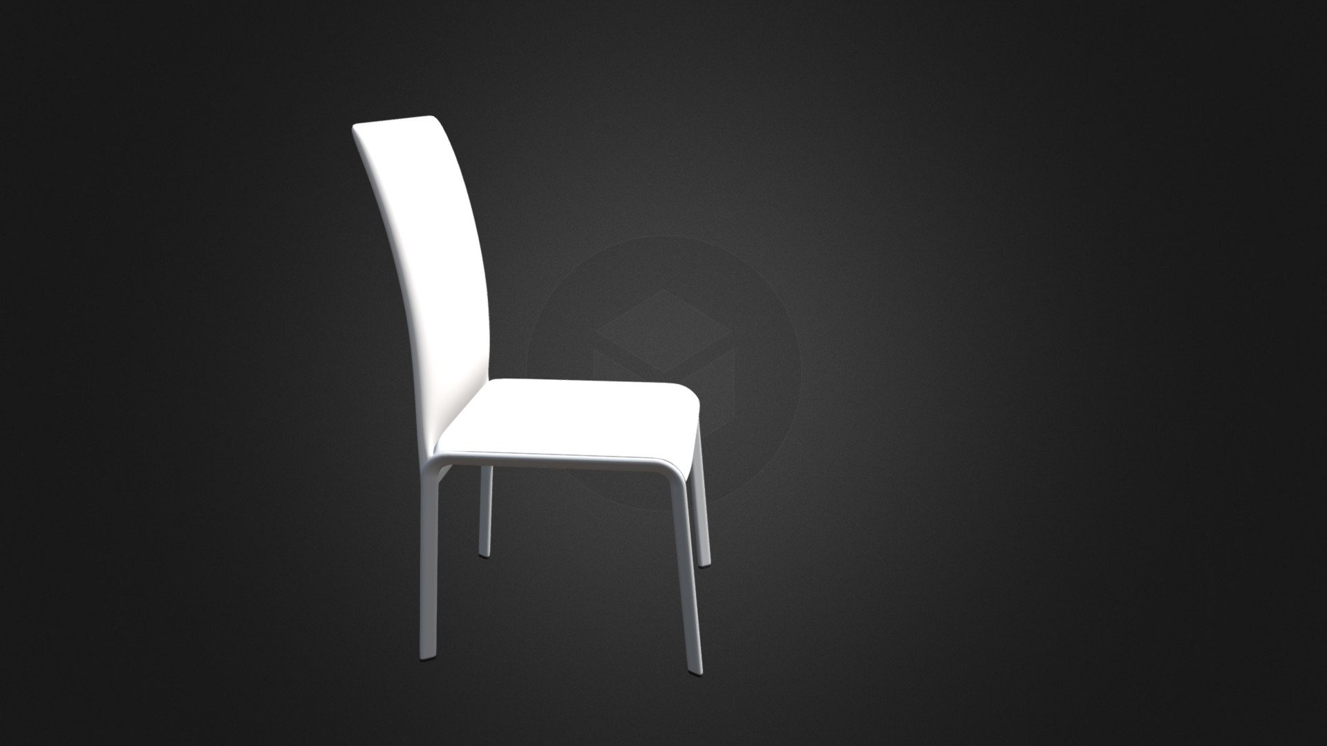 White Chair - Buy Royalty Free 3D model by cgaxis [c887701] - Sketchfab ...