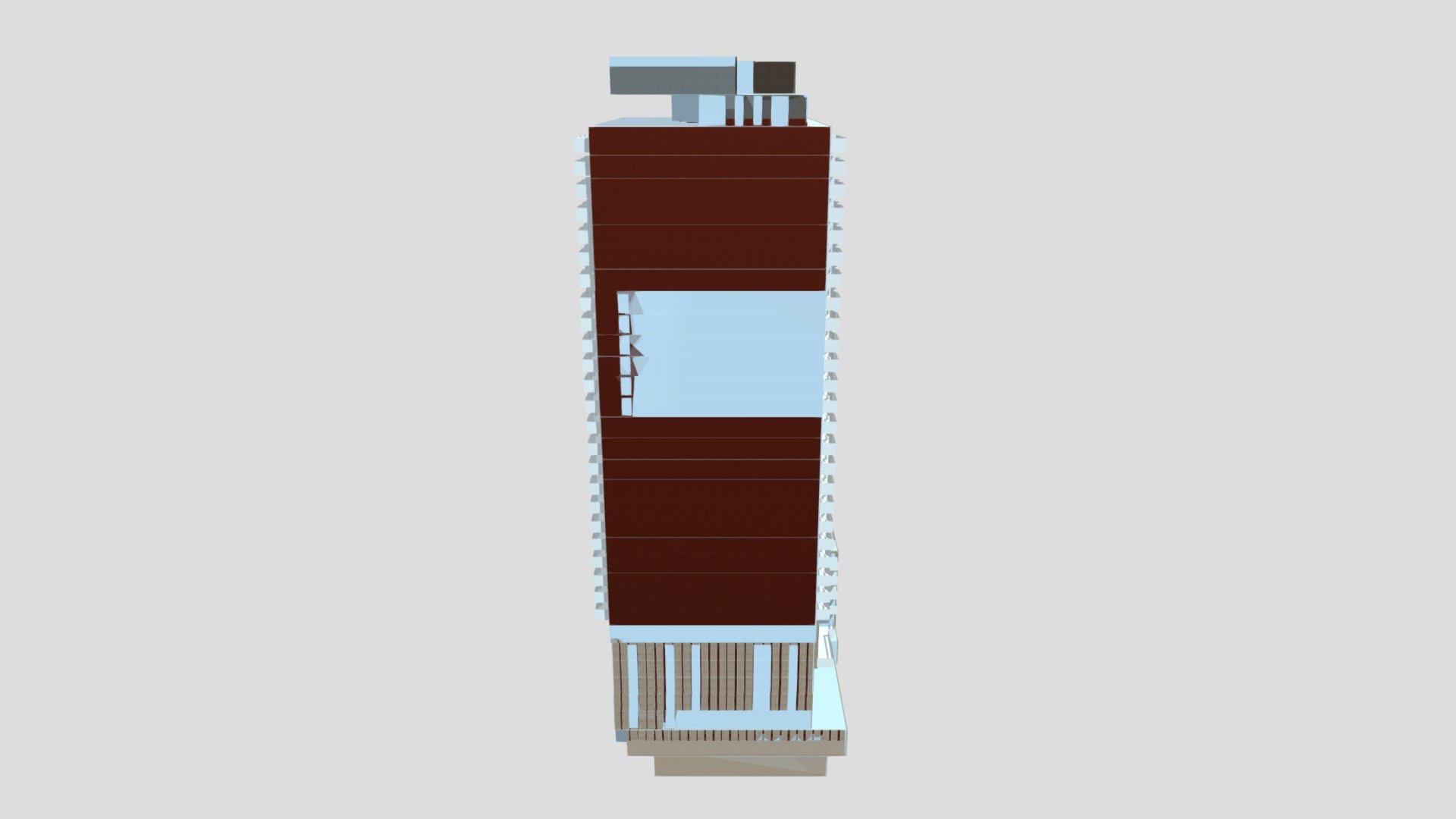 3D Building Model - 3D model by shervinbarati [c8891fc] - Sketchfab
