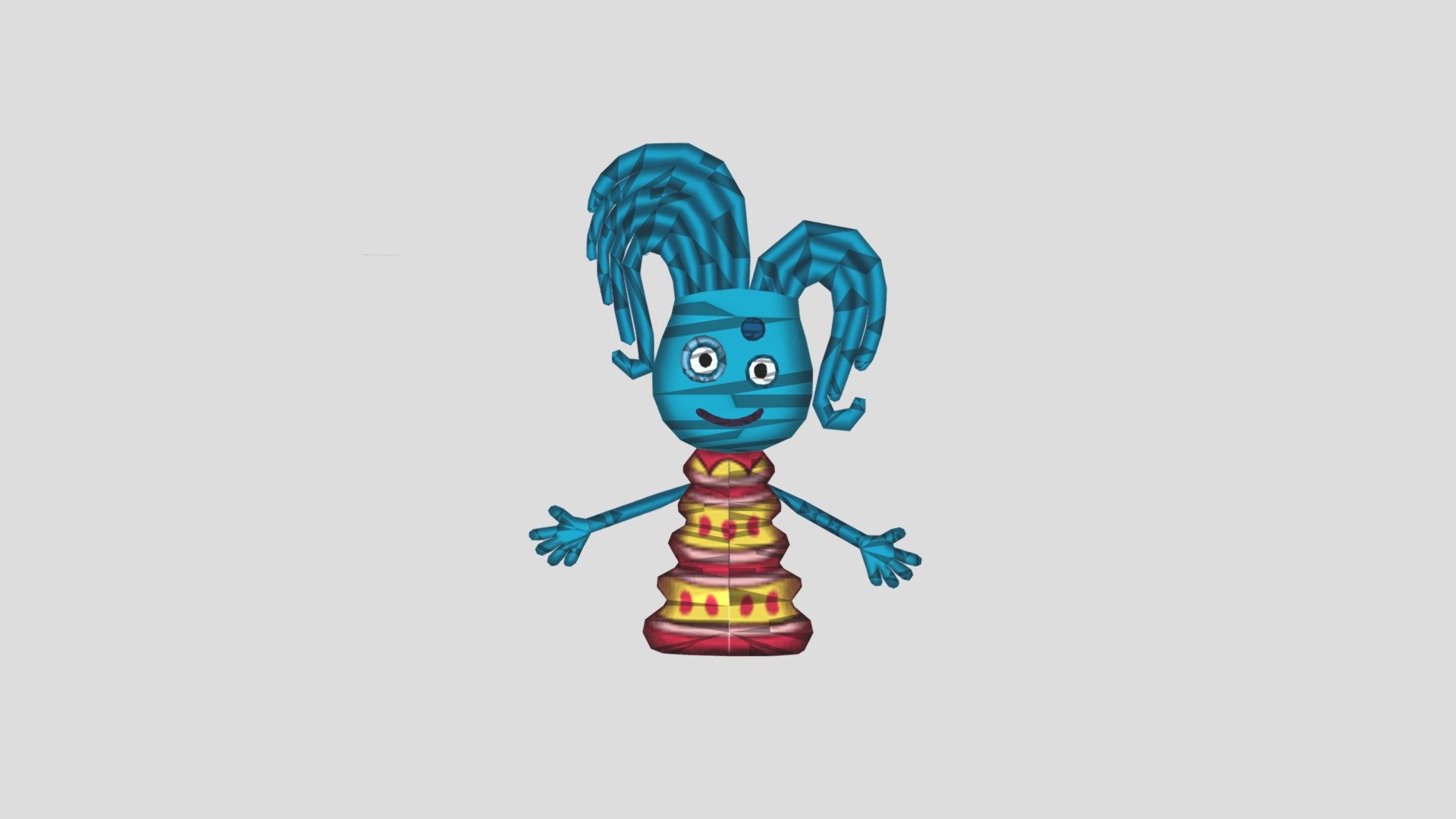 Parappa The Rapper 2 Takoyama (Rigged) (FBX) - Download Free 3D model ...