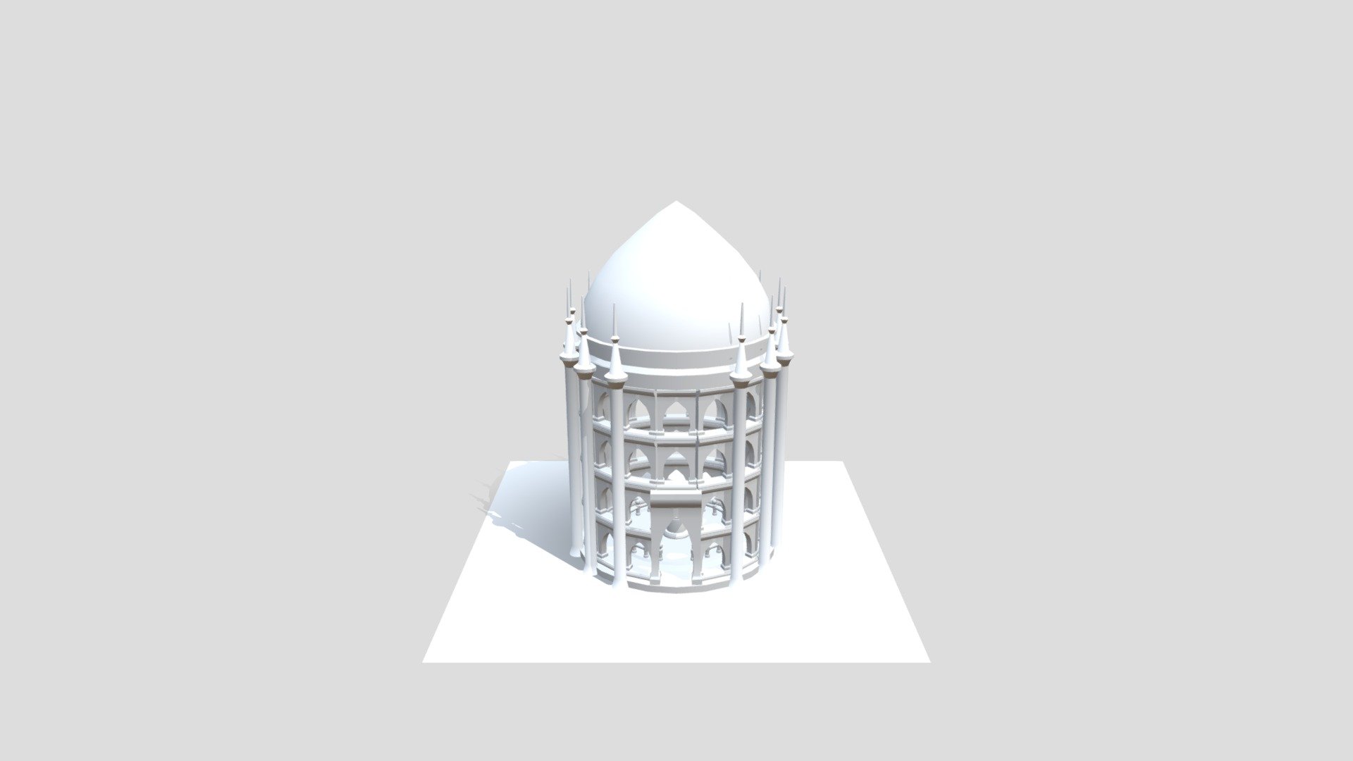 Islamic Monument Game environment Asset - Download Free 3D model by ...
