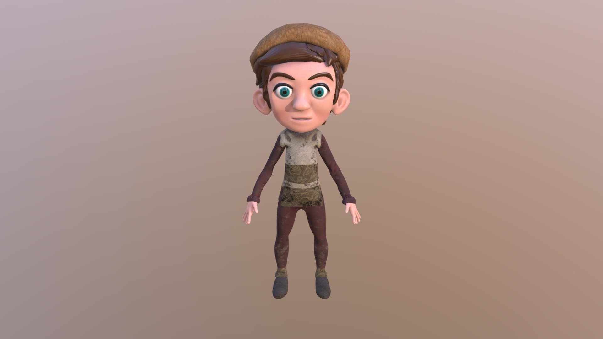 Boy 3D Model - 3D model by hugosantana244 [c88b1cf] - Sketchfab