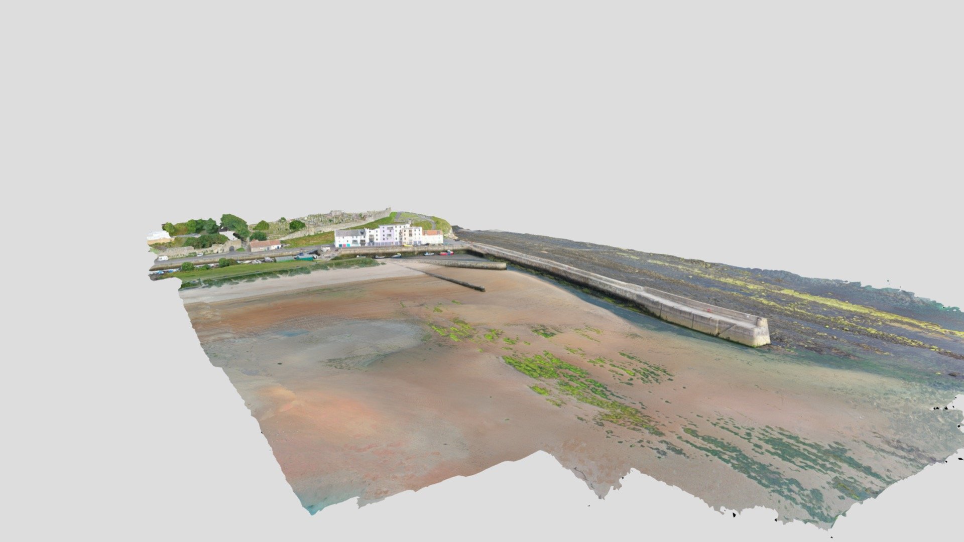 St Andrews Harbour - 3D model by dah [c88b1e0] - Sketchfab