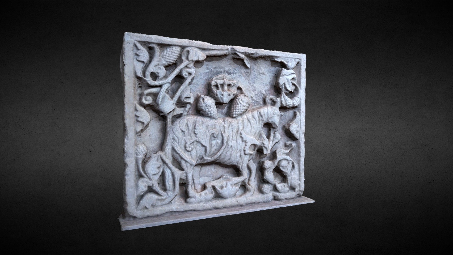 Agnus Dei relief - 3D model by Nelson Gonçalves (@nafergo) [c88bb50 ...