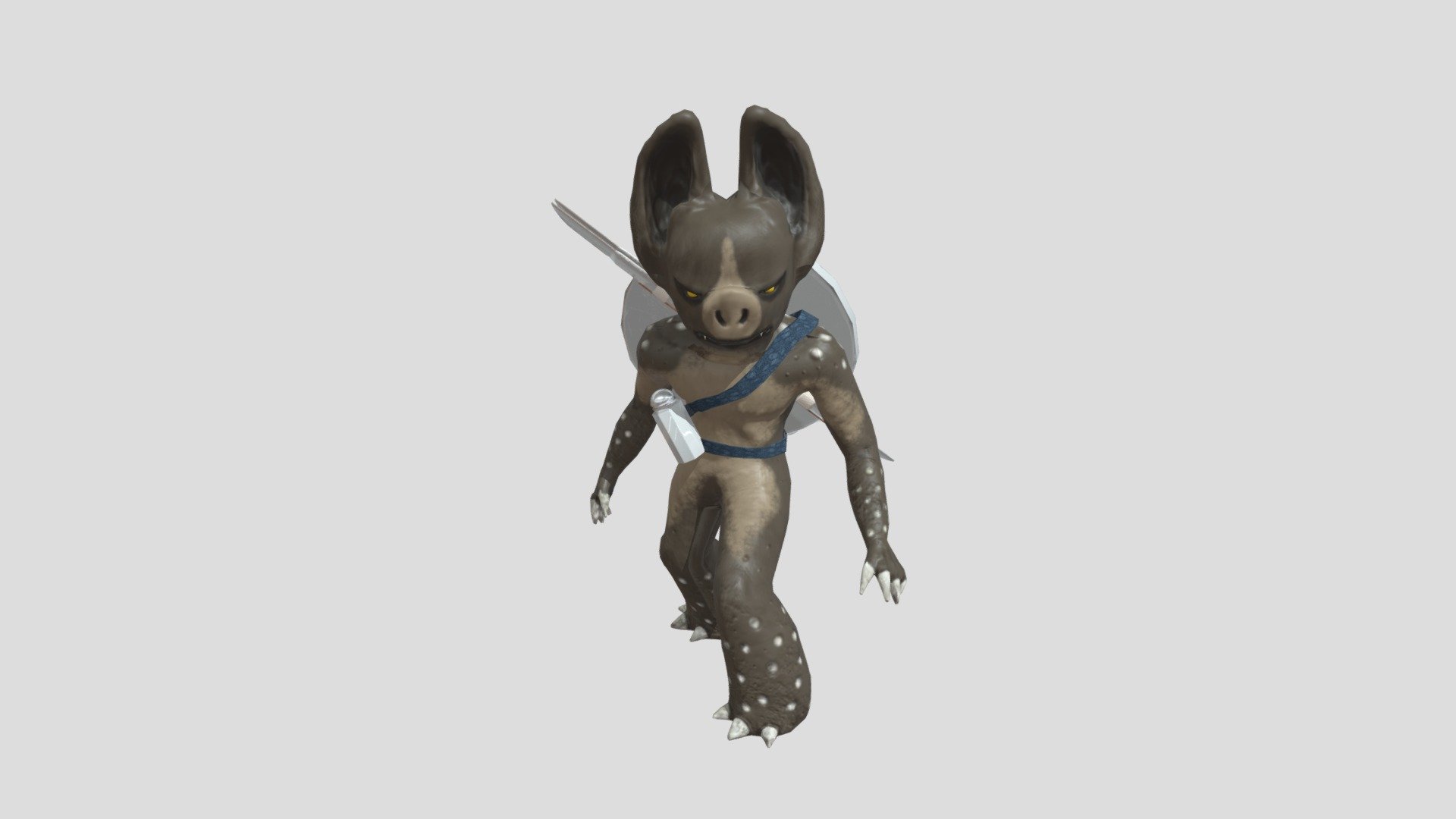 Cupboard Critter: Bat - 3D model by AMiracle19 [c88bd52] - Sketchfab