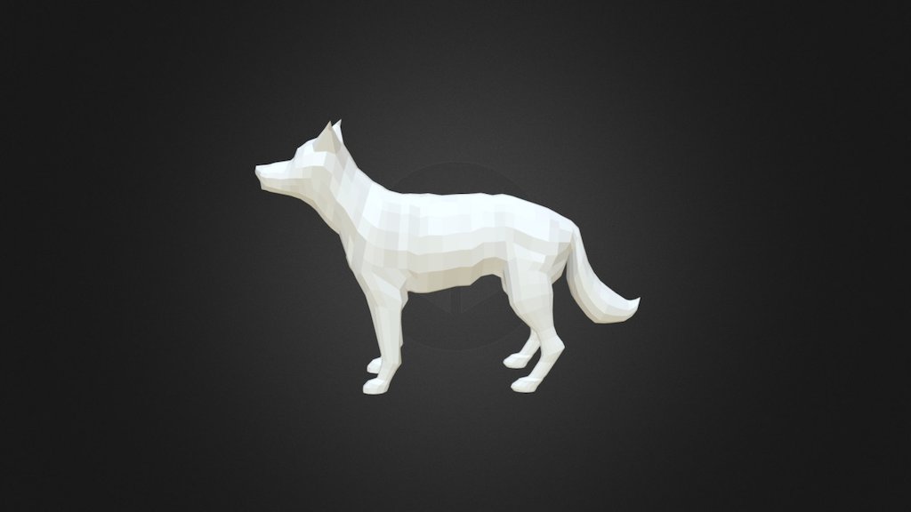 Low Poly Dog - Download Free 3D model by gallacs [c88c657] - Sketchfab