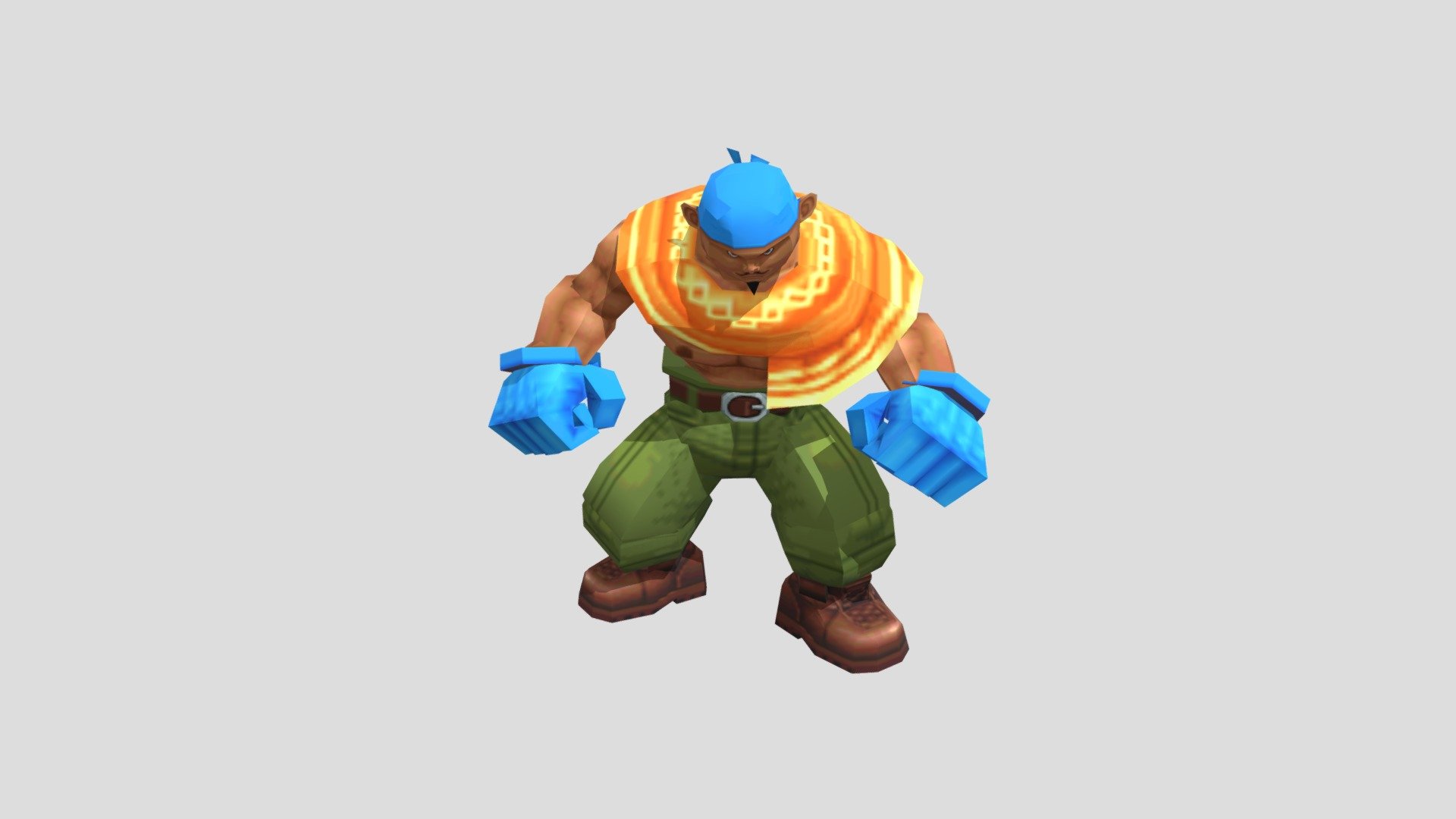 Gunrock (Power Stone) - Download Free 3D model by Tigerar1 ...