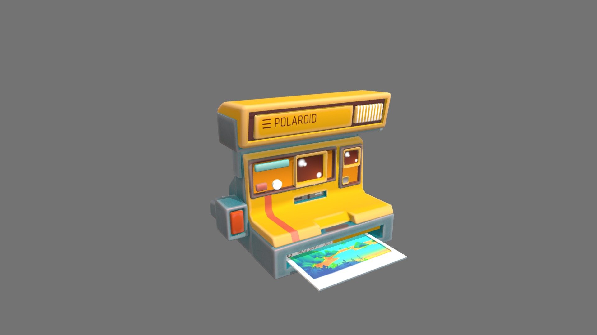 Polaroid - 3D model by Serly Marlina (@Serly.Marlina.Suwandoyo ...