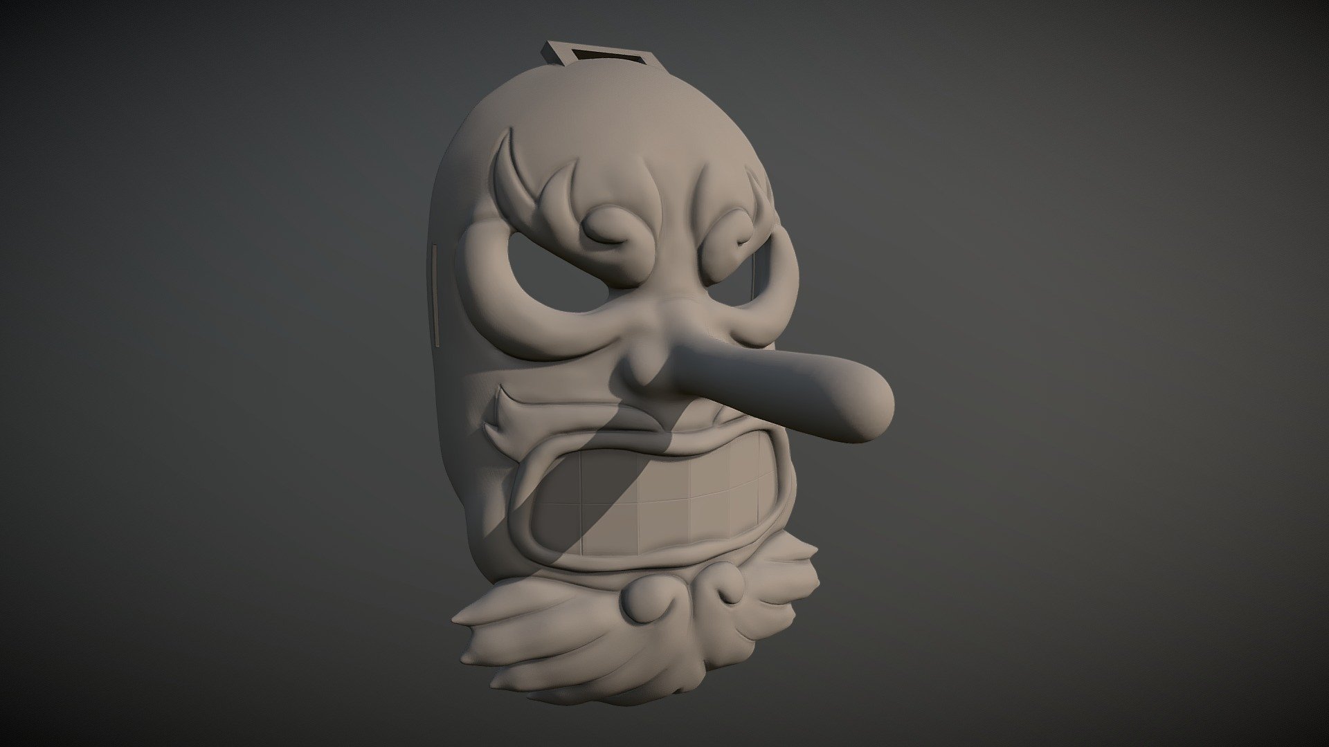 Tengu Mask - Buy Royalty Free 3D model by robulltec [c891b57 ...
