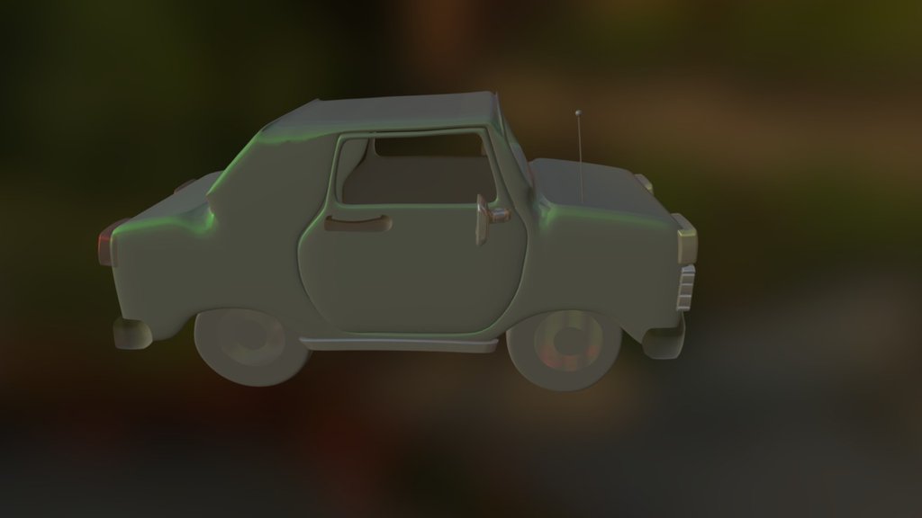 Cartoon Car - 3D model by asgeorge [c89207f] - Sketchfab