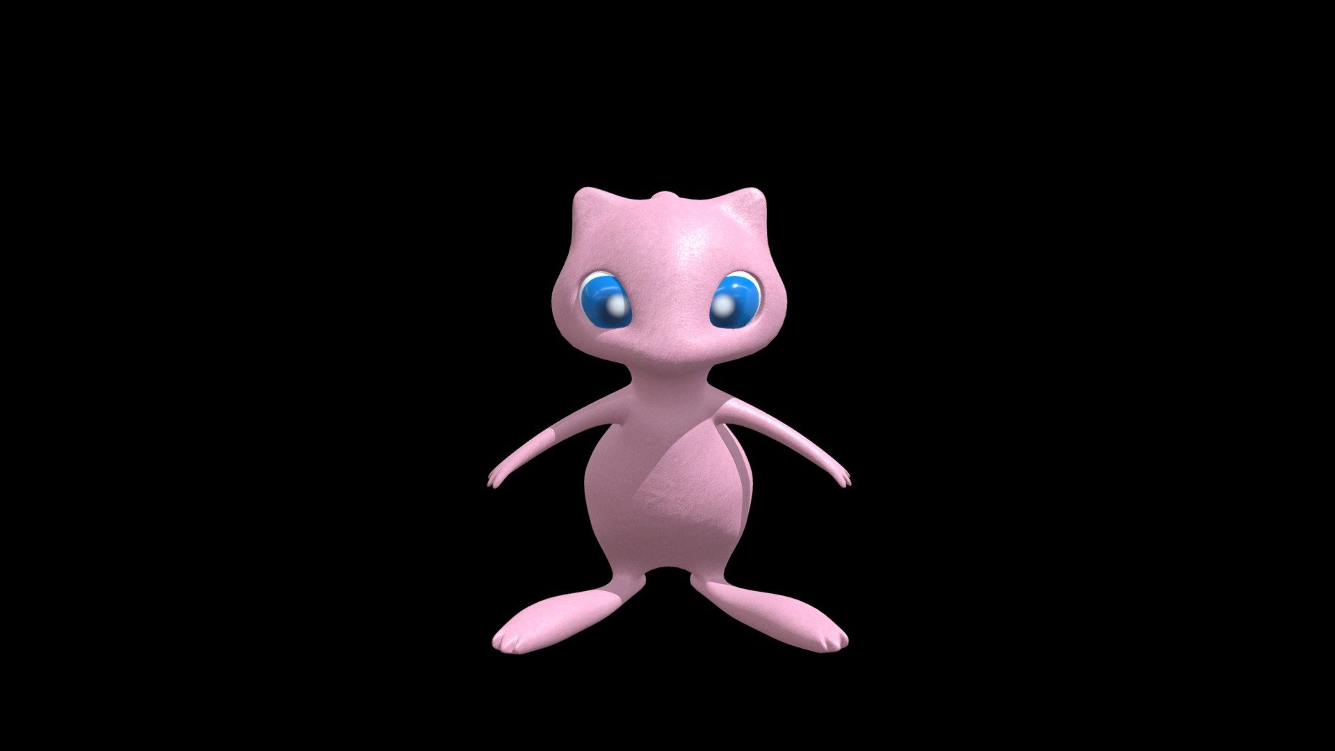 Pokemon Mew - 3D model by DarkShinigami [c8923f0] - Sketchfab