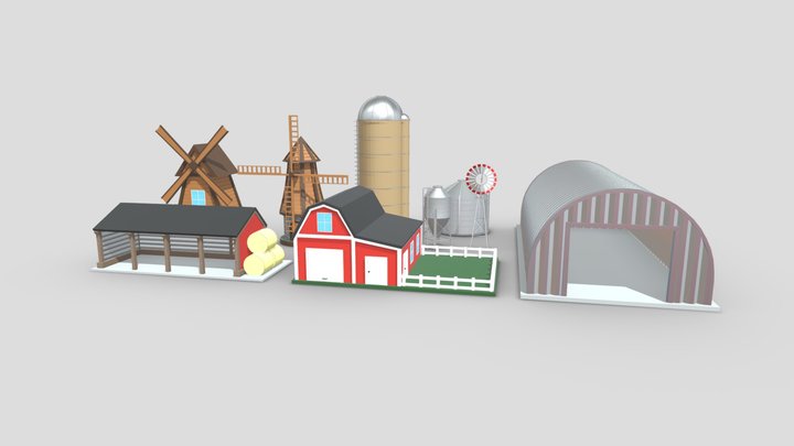 Grain-bin 3D models - Sketchfab