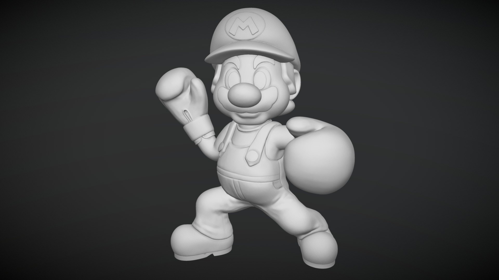 Mario Bros Boxing - Buy Royalty Free 3D model by JaviHow (@javihow7 ...