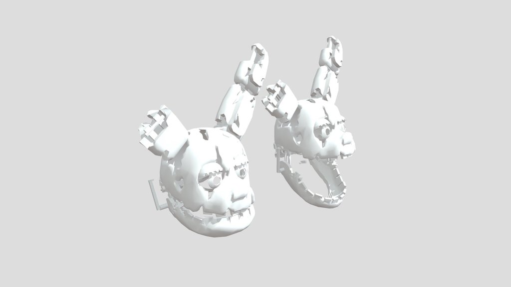 Springtrap cosplay - A 3D model collection by dannymatthewm3 - Sketchfab