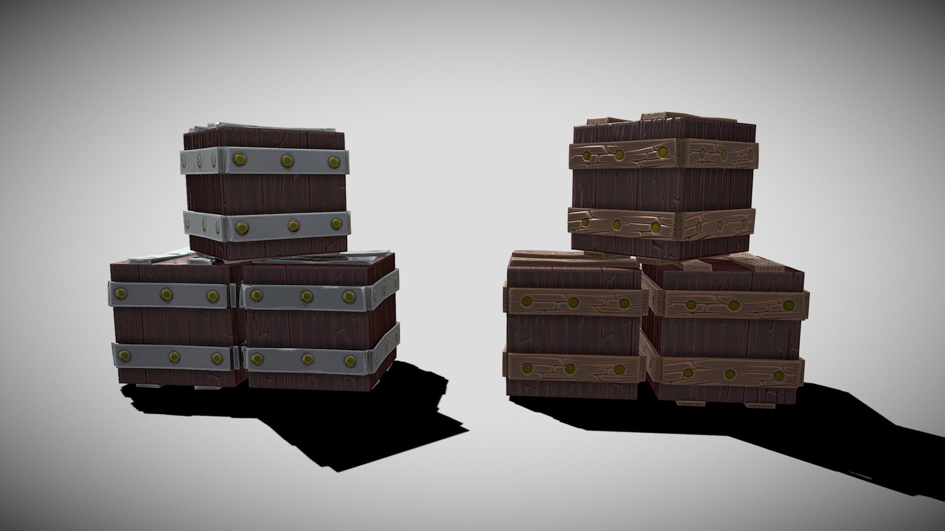 Stylized Box - 3D model by Snowy0Panther [c895615] - Sketchfab