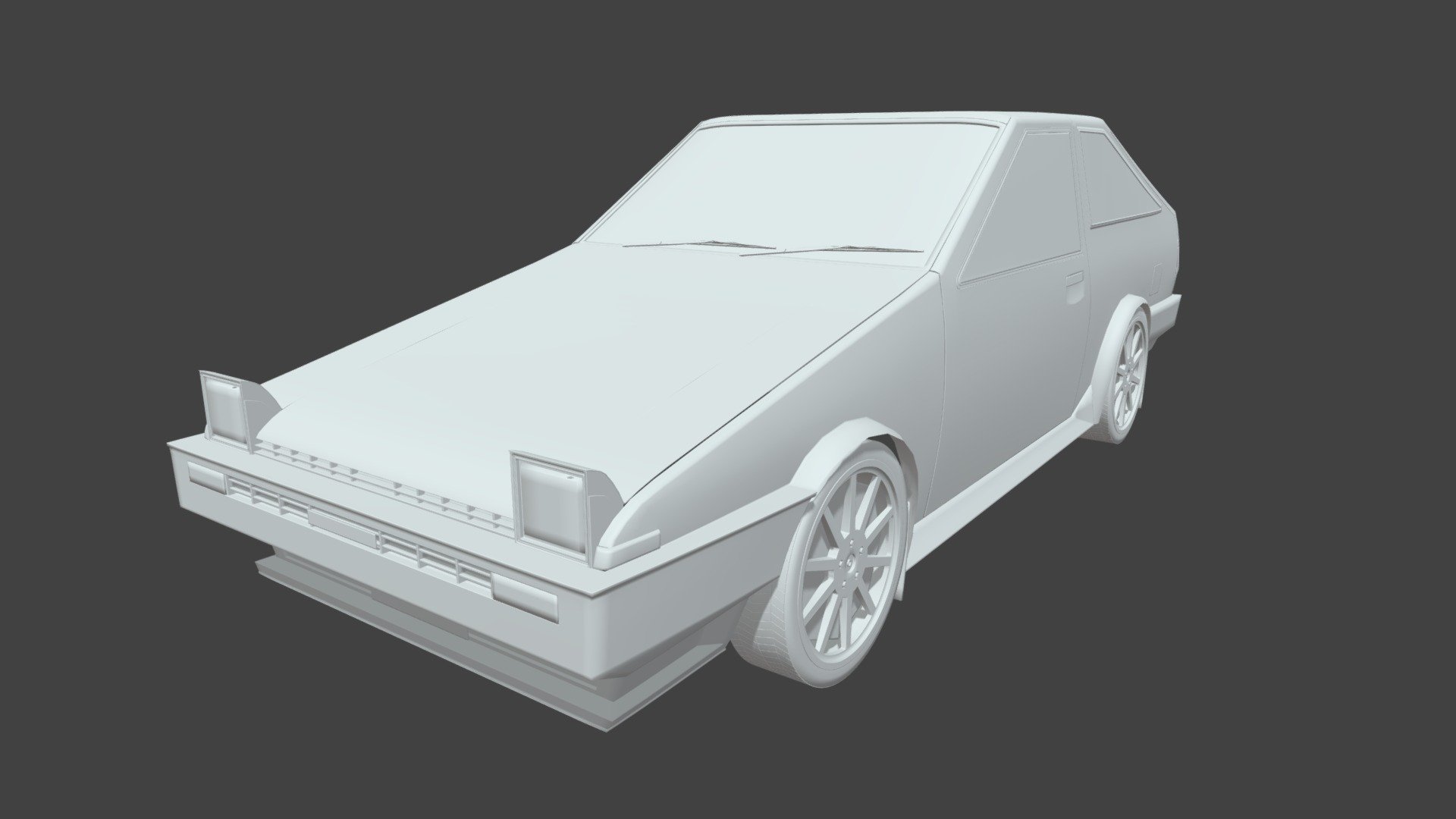 Toyota AE86 (WiP) - 3D model by Nicosama (@firdaussahak) [c895743 ...