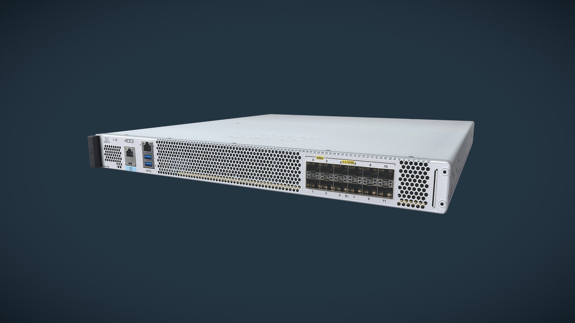 C8500-12X - 3D model by Cisco IBNG media [c895a3a] - Sketchfab