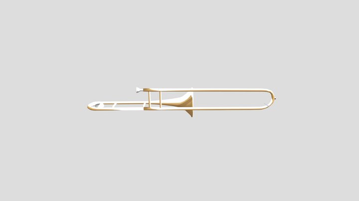 Trombone3dmodel 3D models - Sketchfab