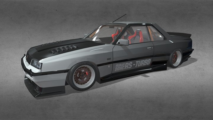 Nissan_skyline_r30 3D models - Sketchfab