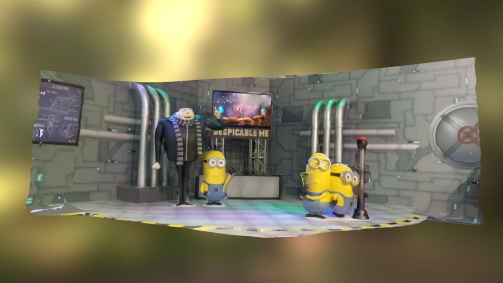 20170225 DESPICABLE ME - 3D model by mike210tw [c898916] - Sketchfab