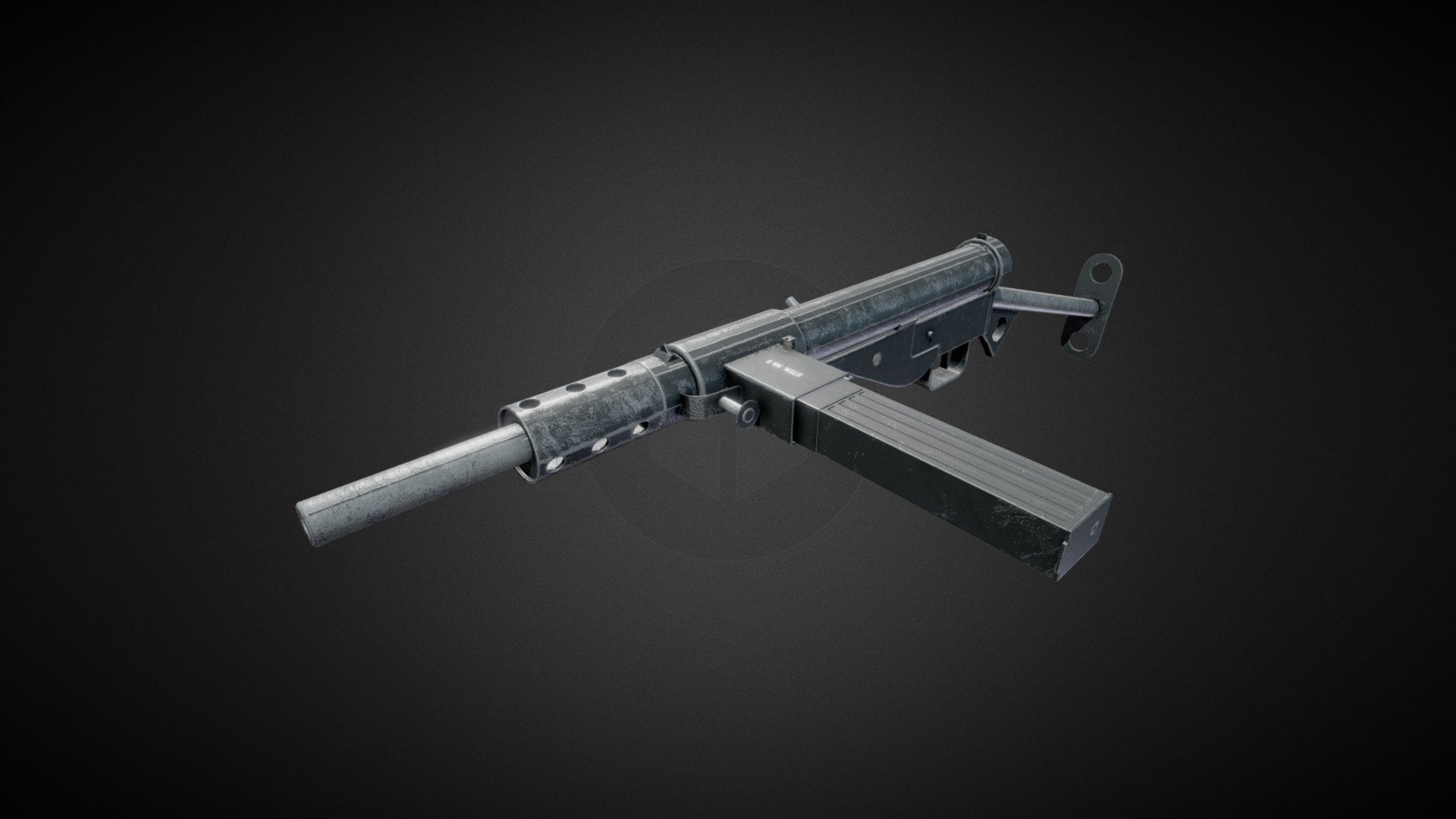 Sten Gun Mk II - Buy Royalty Free 3D model by FIRA (@FIRA94) [c898c2d ...