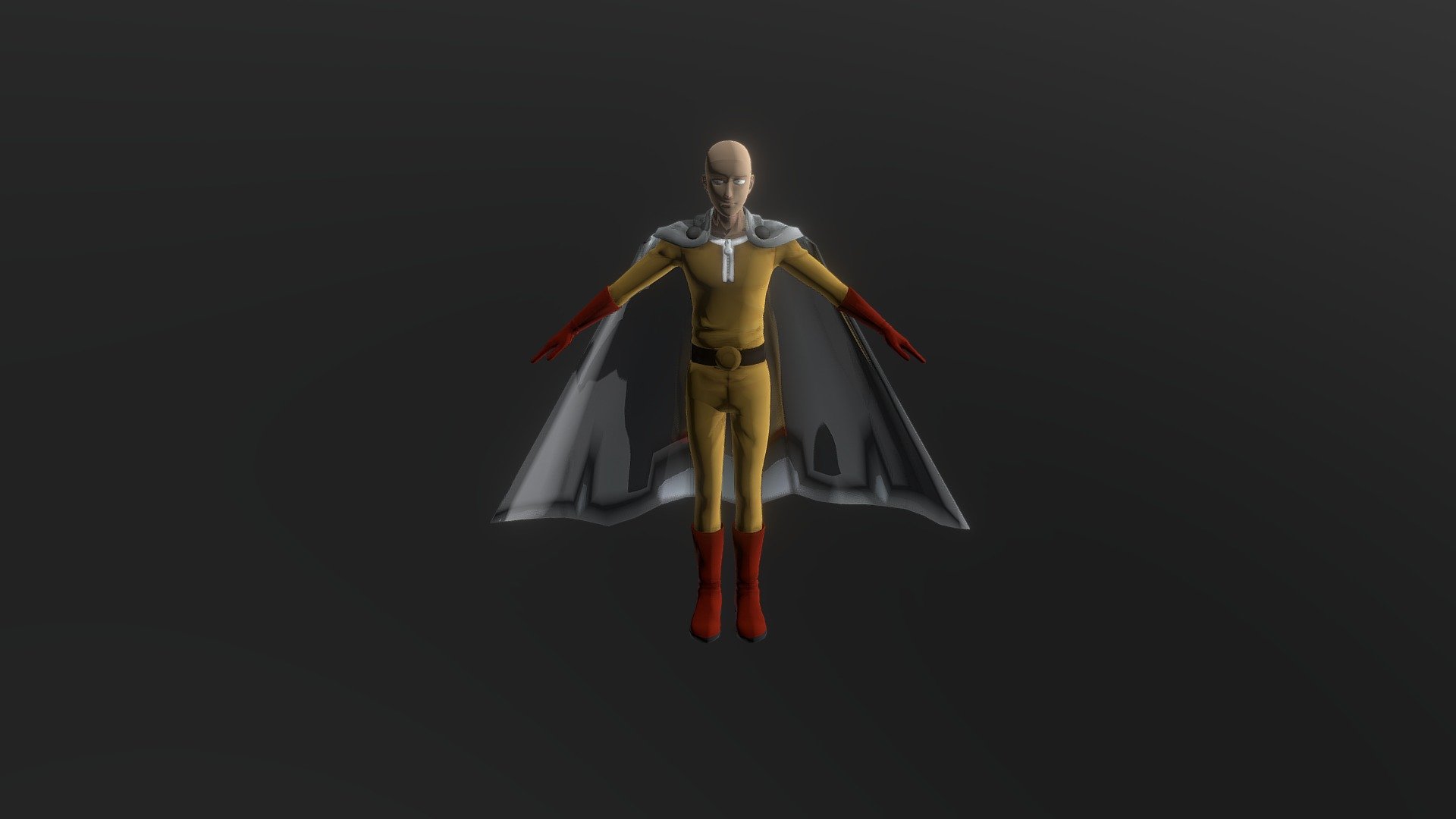 Saitama (2) - Download Free 3D model by 1_clicks_ (@ZENTA-_-) [c89b14f ...
