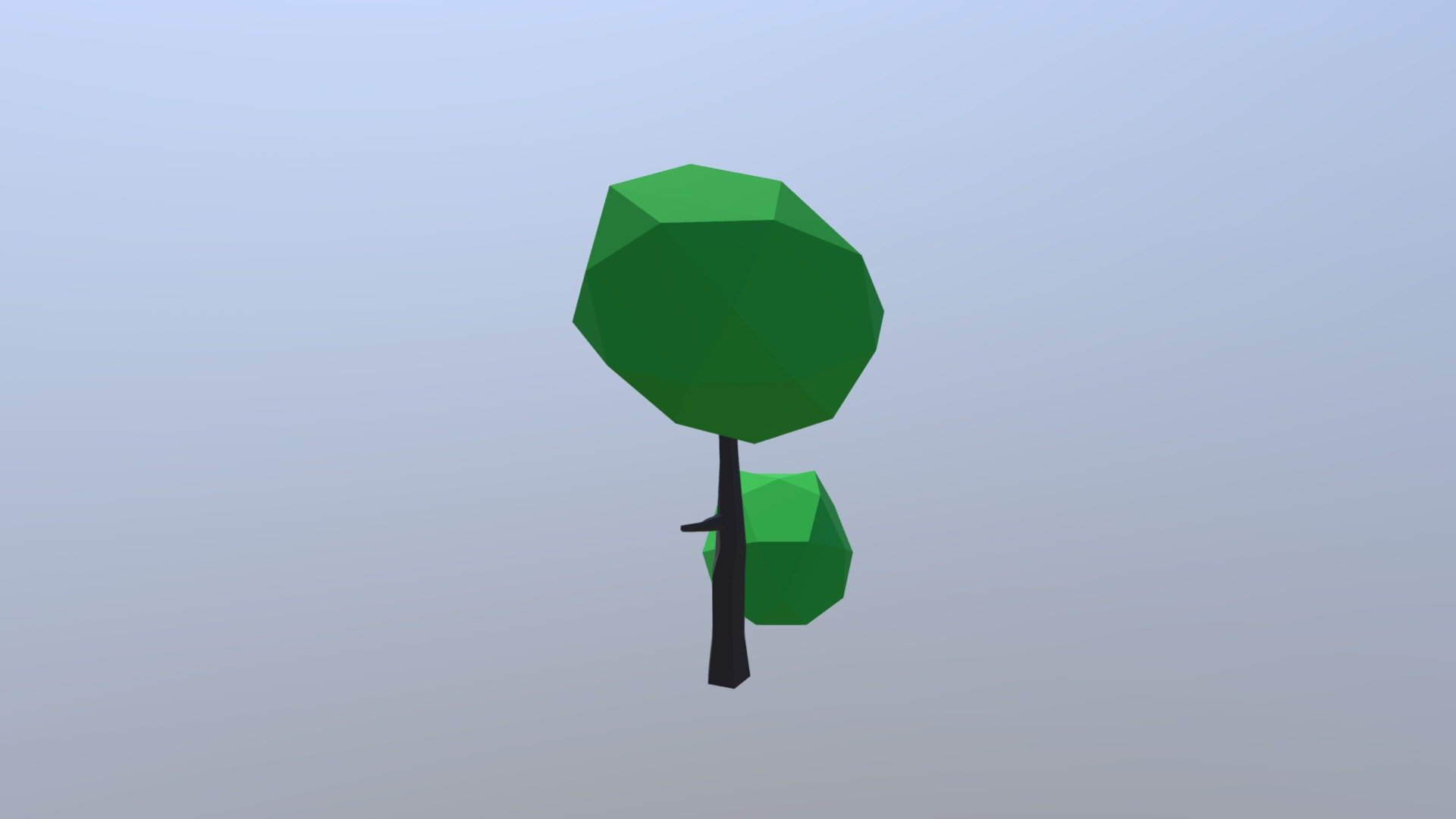 Low Poly Tree And Bush Textured - 3D model by AidanVerveckken [c89cab8 ...