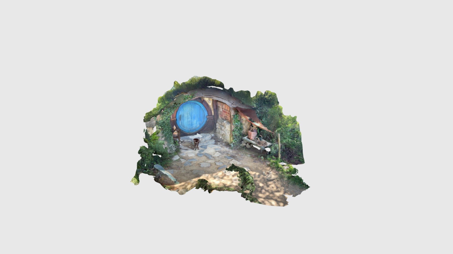 Hobbit House - Download Free 3D model by SuperGrover [c89df67] - Sketchfab