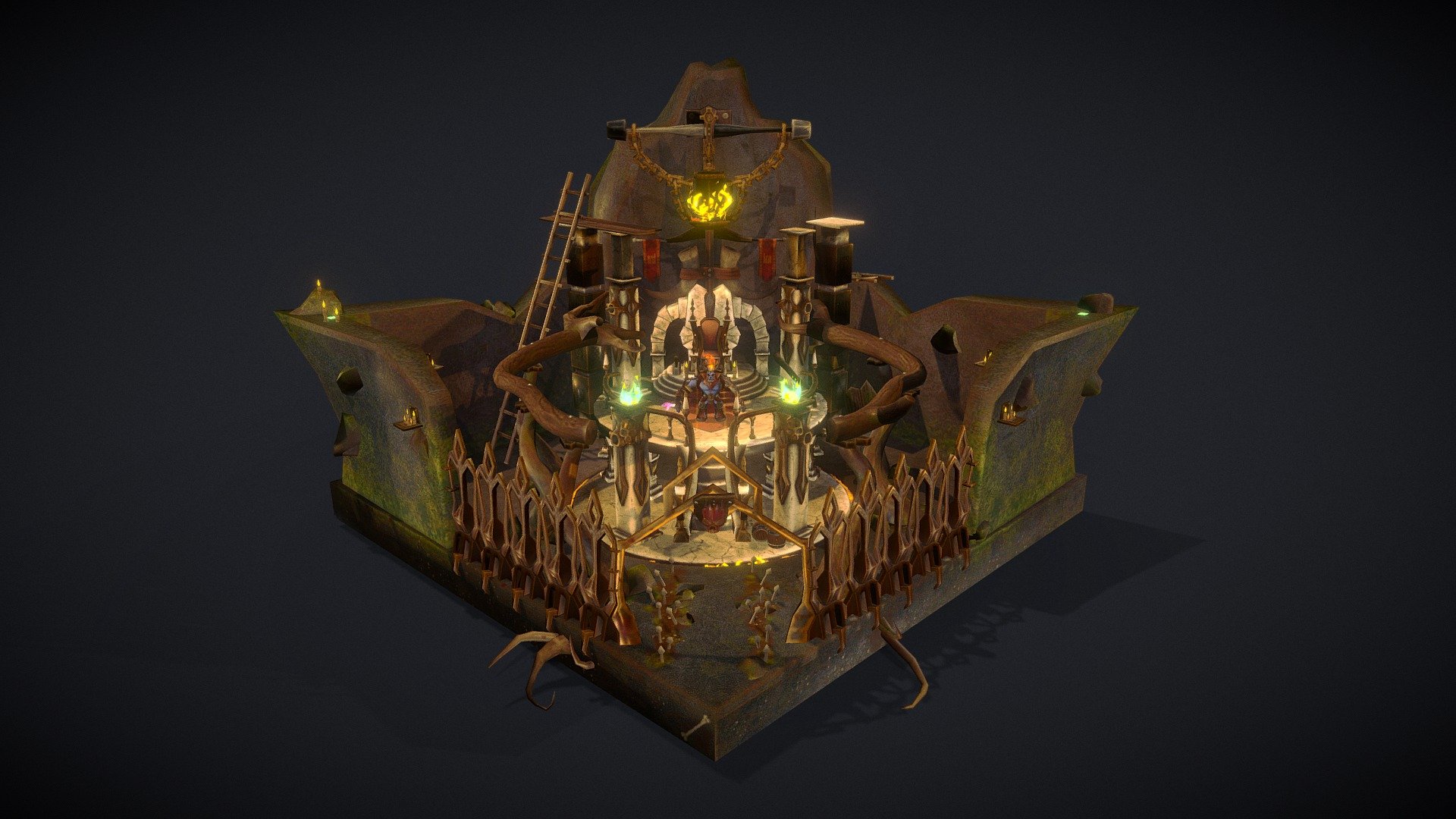 Monster Lair - 3D model by luisrigueira [c8a091c] - Sketchfab