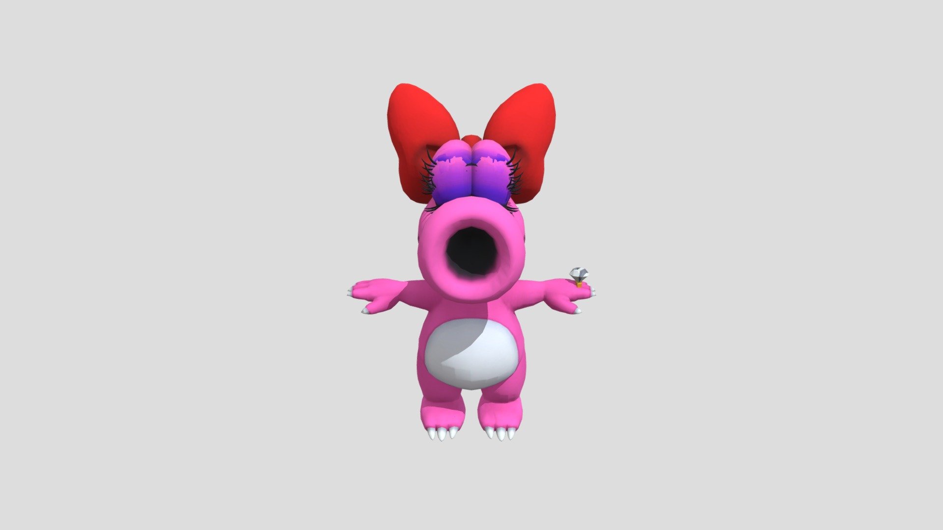 Birdo - 3D model by AgentGuestPablo [c8a23ce] - Sketchfab