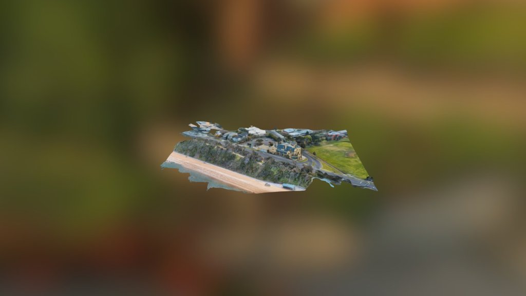 Mentone Hotel in Original Form June 2016 2 - 3D model by Soaring Video ...