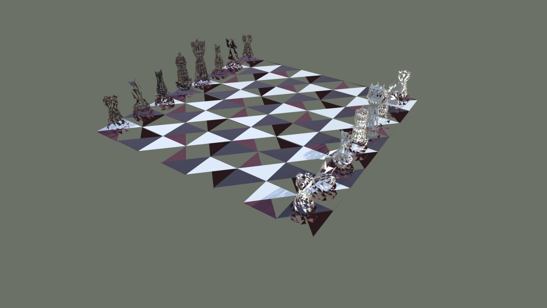 VGDT 3D Art Assignment 1 - Chess Set - 3D model by Sachith Jayasundara ...