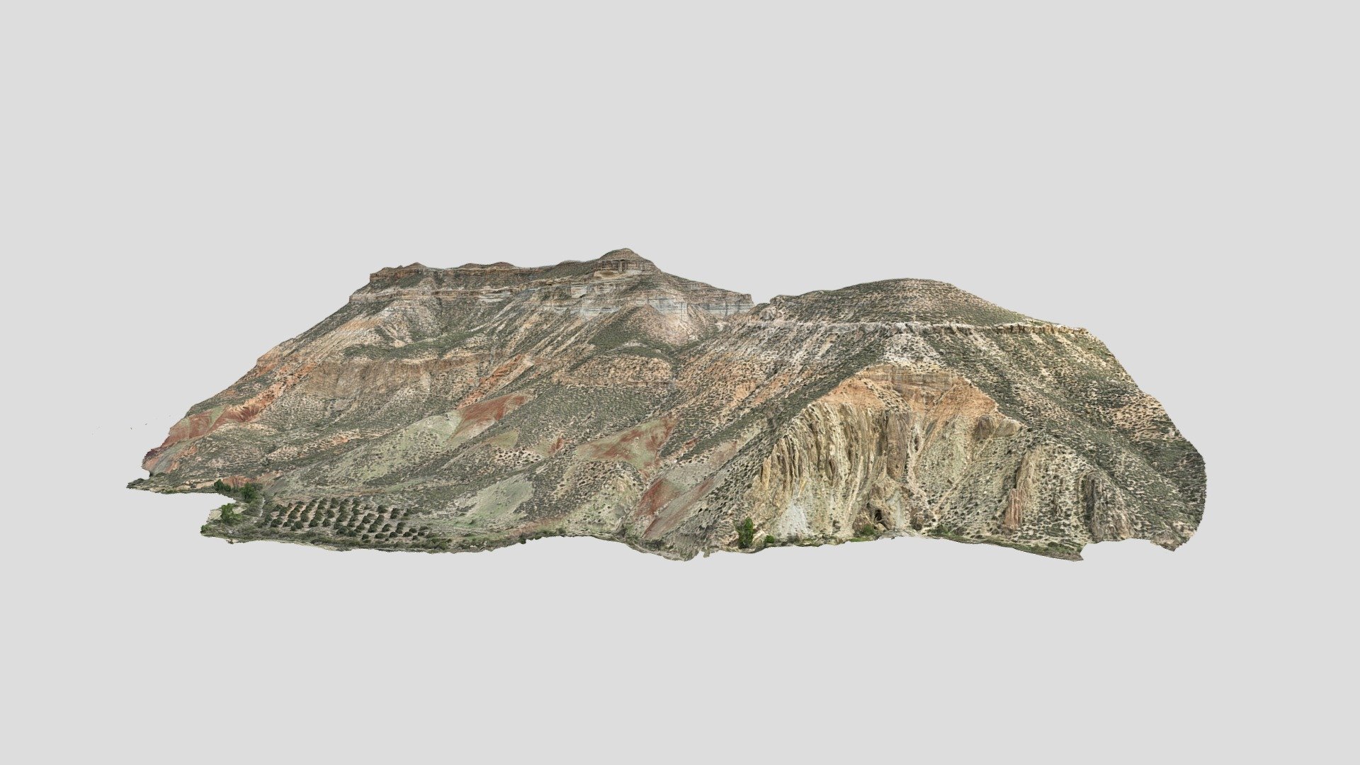 Discordance Angular de Gorafe - 3D model by Department of Earth ...