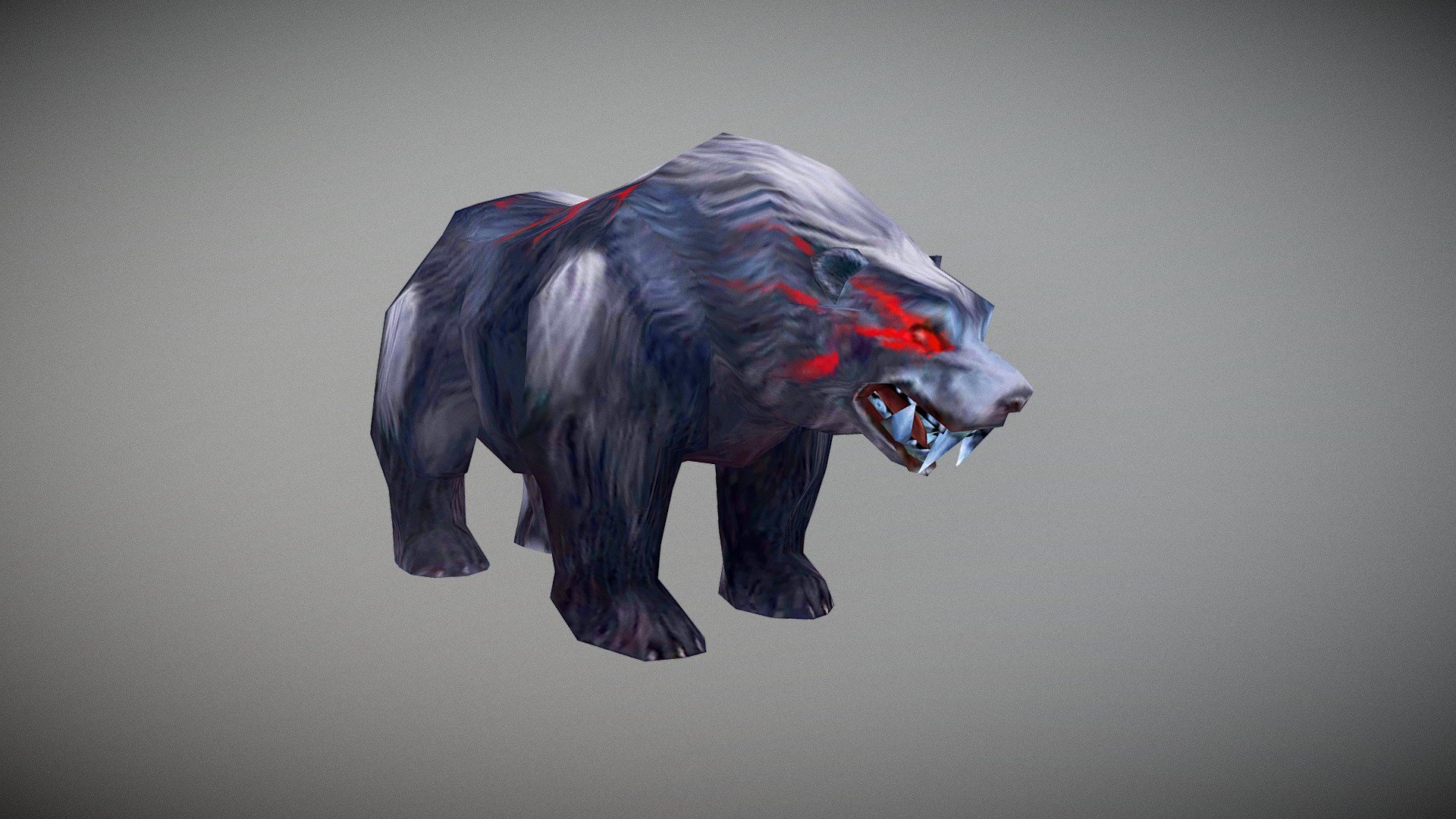 Monster Bear - Download Free 3D model by Khyoocumber [c8a66dc] - Sketchfab