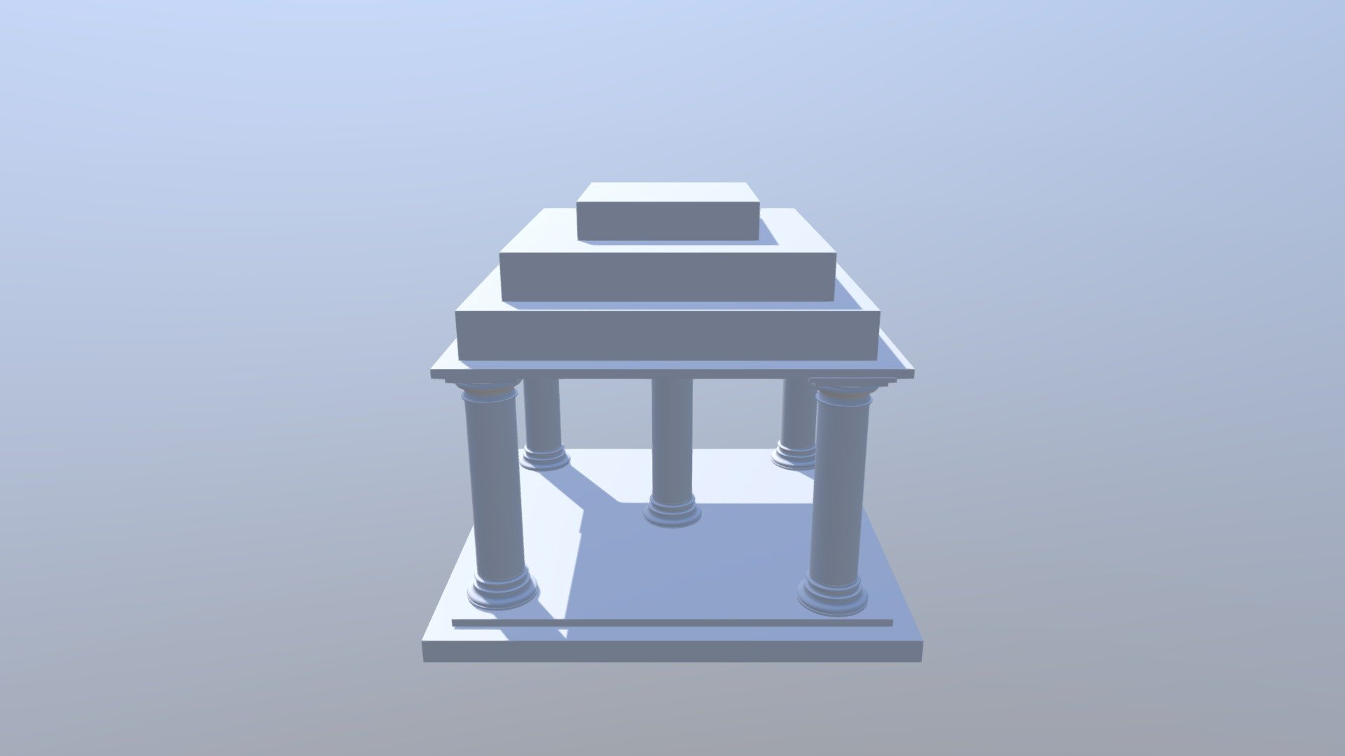 Doric Environment - 3D model by king407 [c8a67a5] - Sketchfab