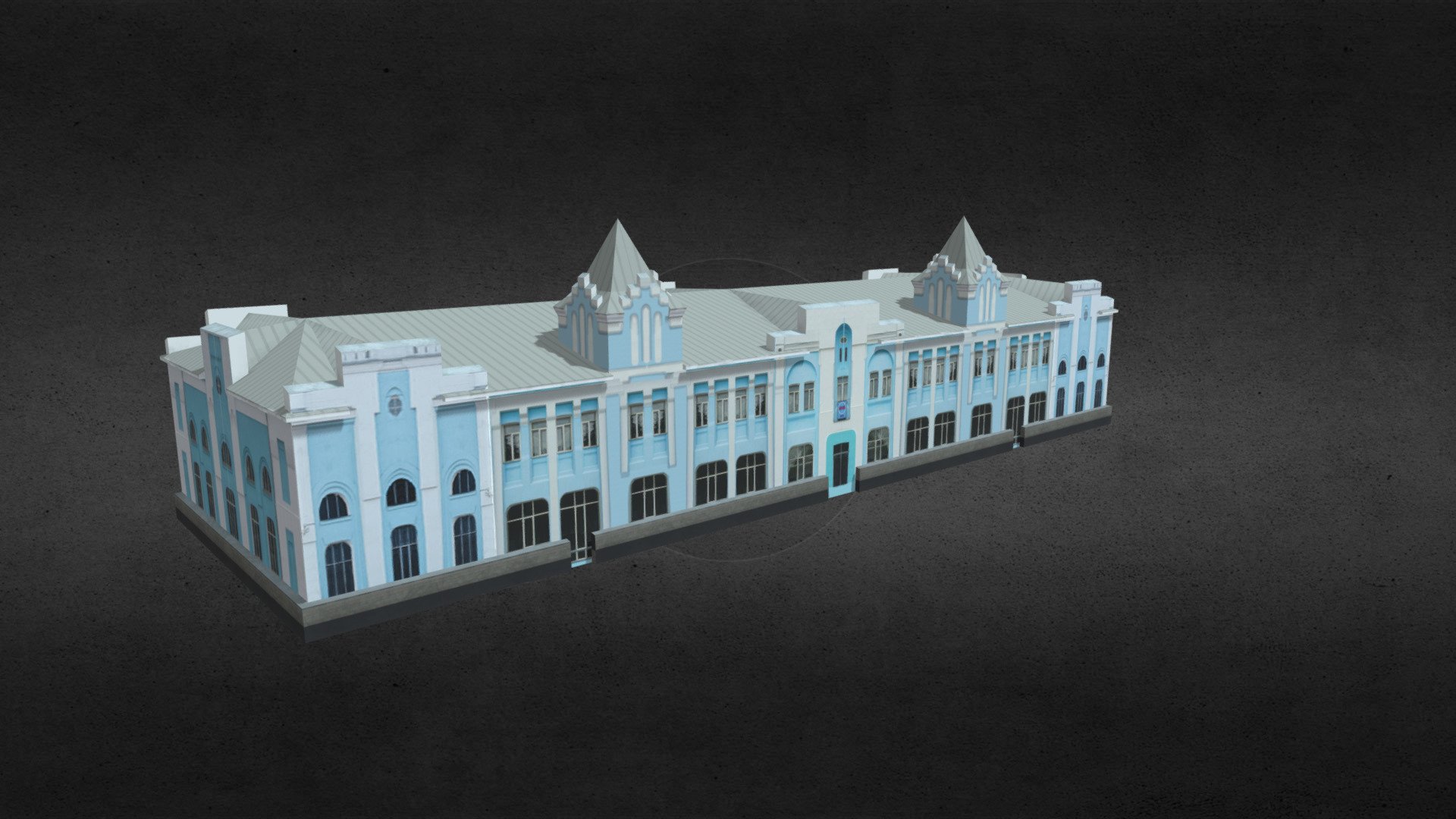 railway station - Download Free 3D model by michael_m [c8a6aea] - Sketchfab