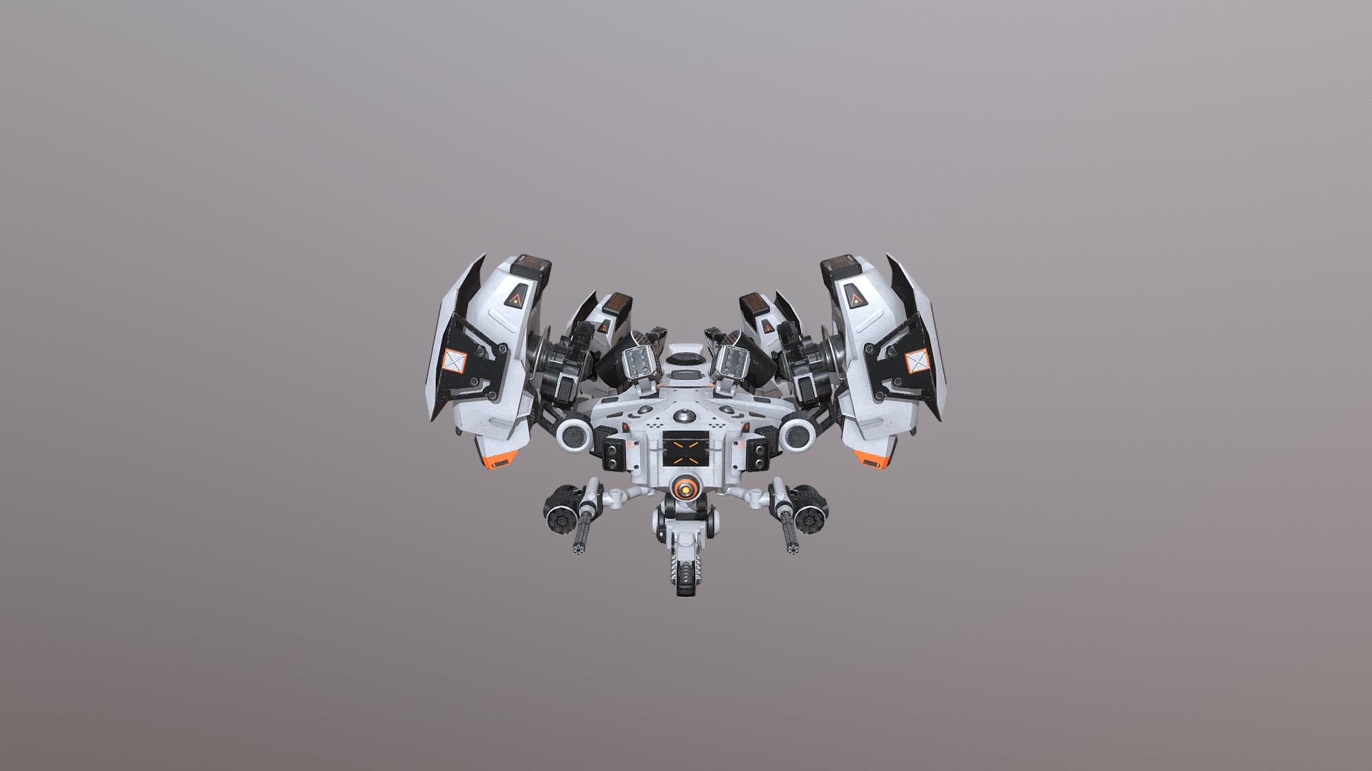 Dron Boss Tris - 3D model by selfhanded [c8a7af7] - Sketchfab