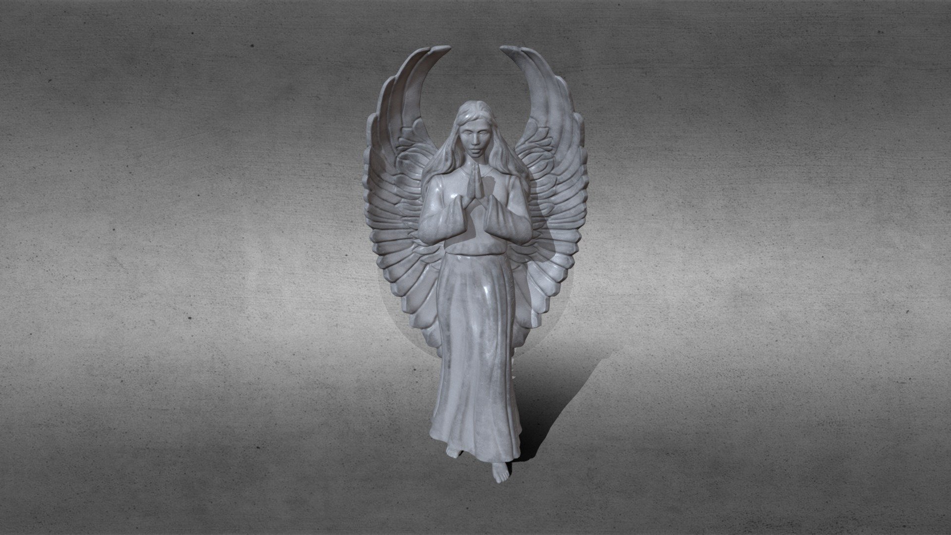 Angel from Heaven - 3D model by Dr-leon-CR [c8a8401] - Sketchfab
