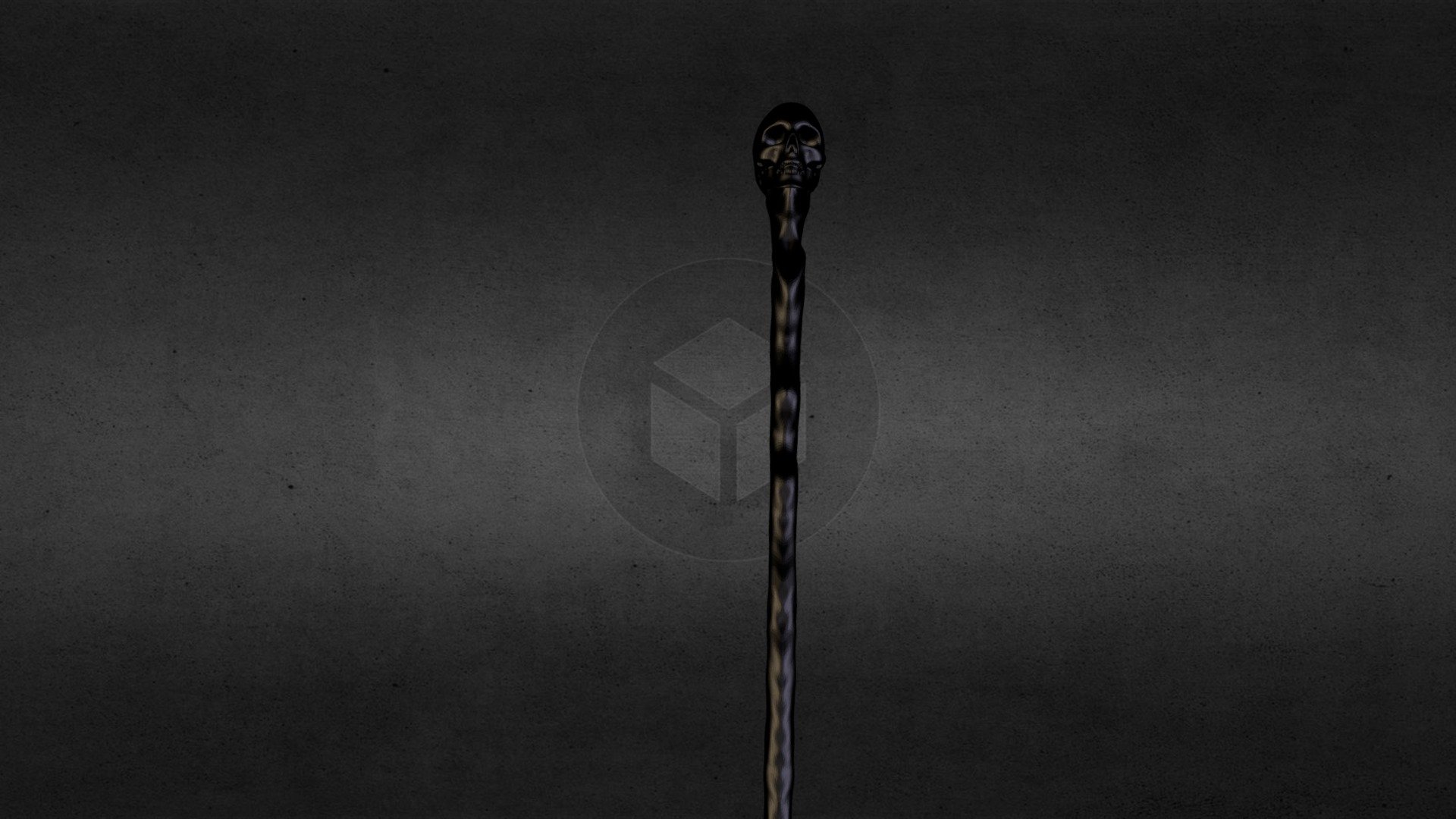 Skull Scepter - 3D model by giggantor [c8a8b97] - Sketchfab