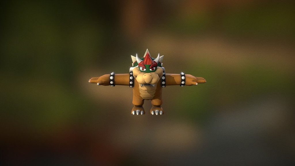 Bowser - 3D model by chemonky [c8a8dd6] - Sketchfab