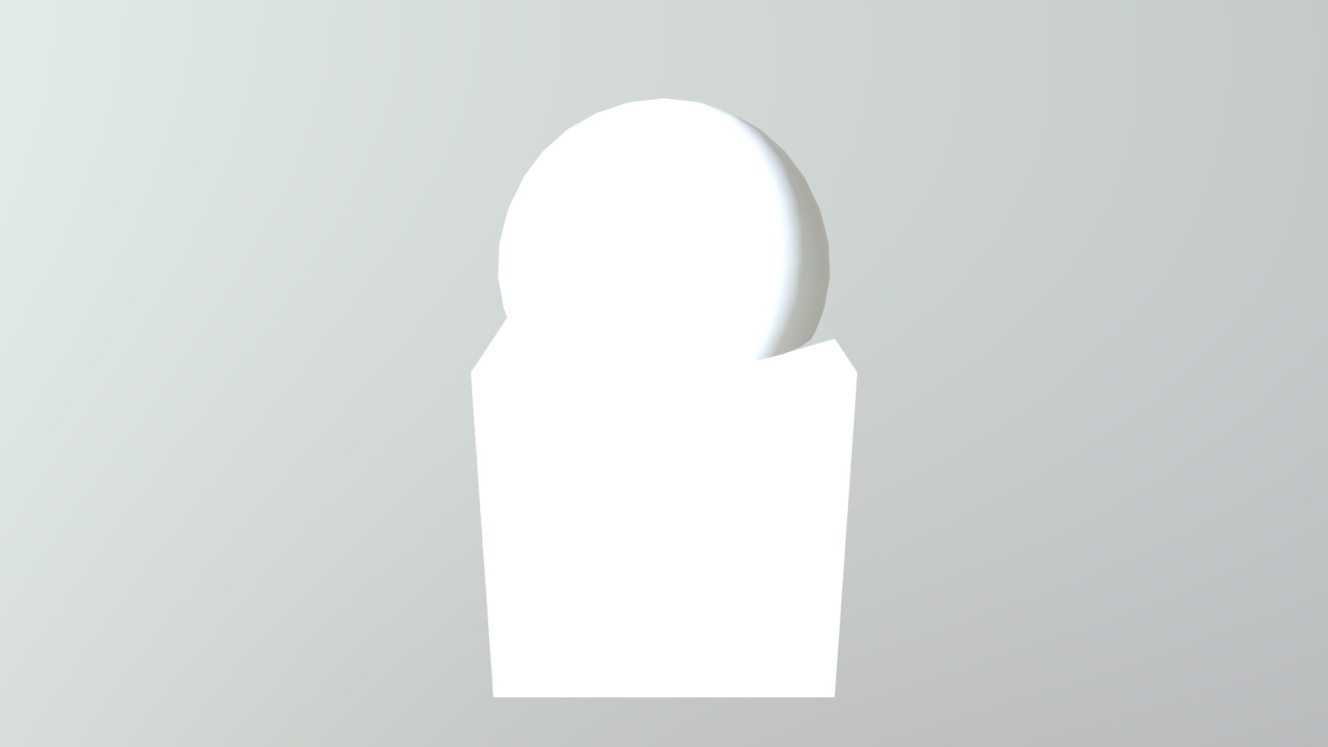 not a snowman - 3D model by yoyotvyoo [c8aa403] - Sketchfab