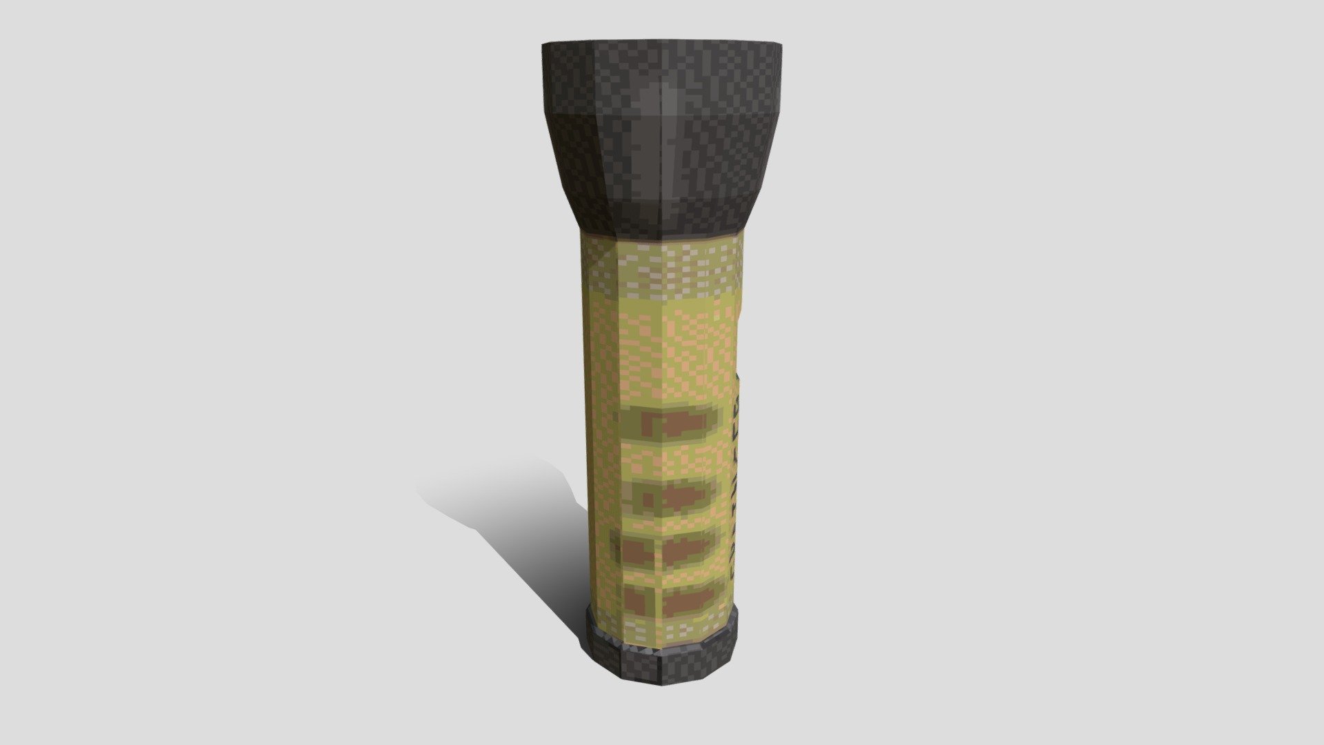 Flashlight - 3D model by Wasdy [c8ab6a9] - Sketchfab