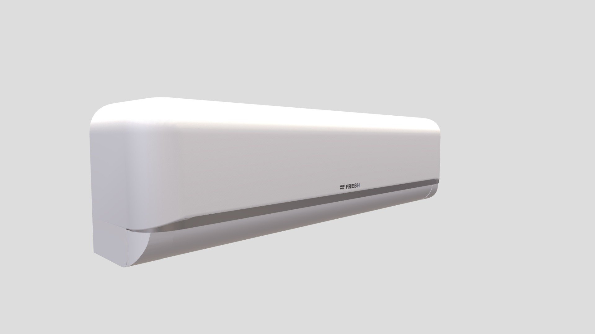 split air conditioner 3 HP - 3D model by eyes360vr [c8af23d] - Sketchfab