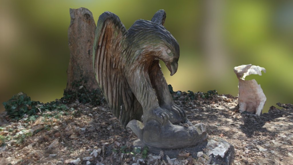 Eagle Simplified 3d Mesh - Download Free 3D model by tina.lu [c8af70b ...