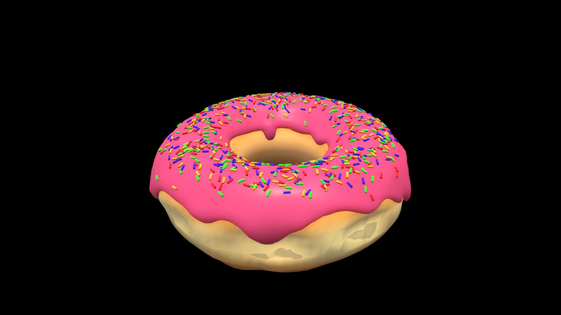 donut - Download Free 3D model by stasbelyk13 [c8b1c01] - Sketchfab