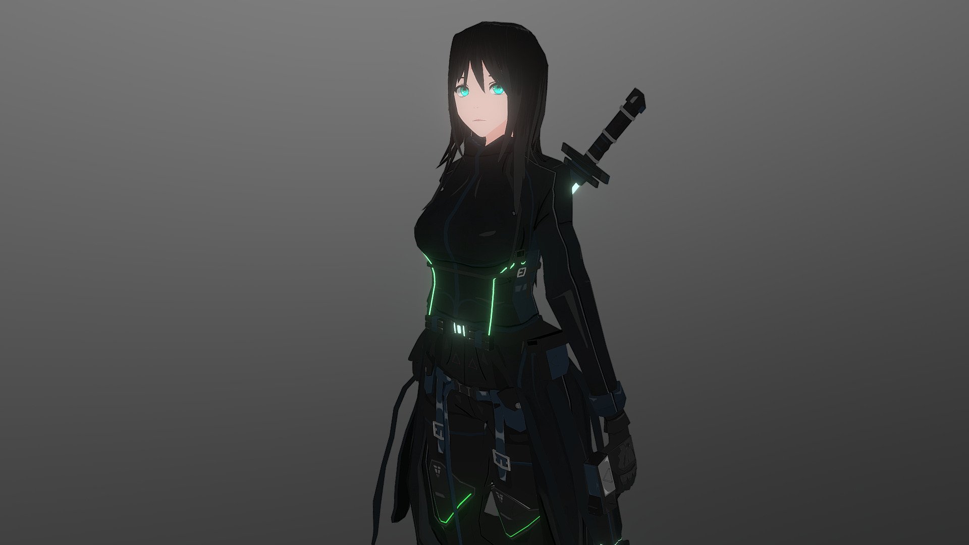 Tsubaki - 3D model by Grons Workshop (@GronsWorkshop) [c8b2899] - Sketchfab