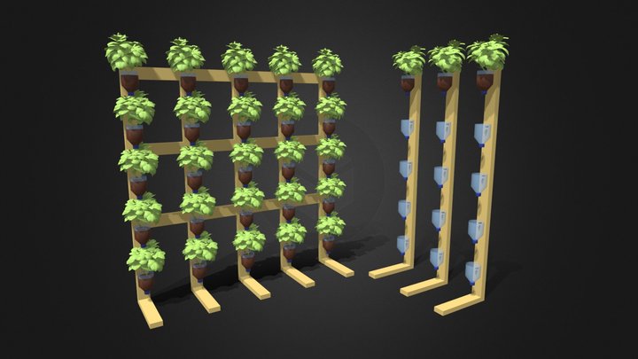 Hydroponics 3D models - Sketchfab